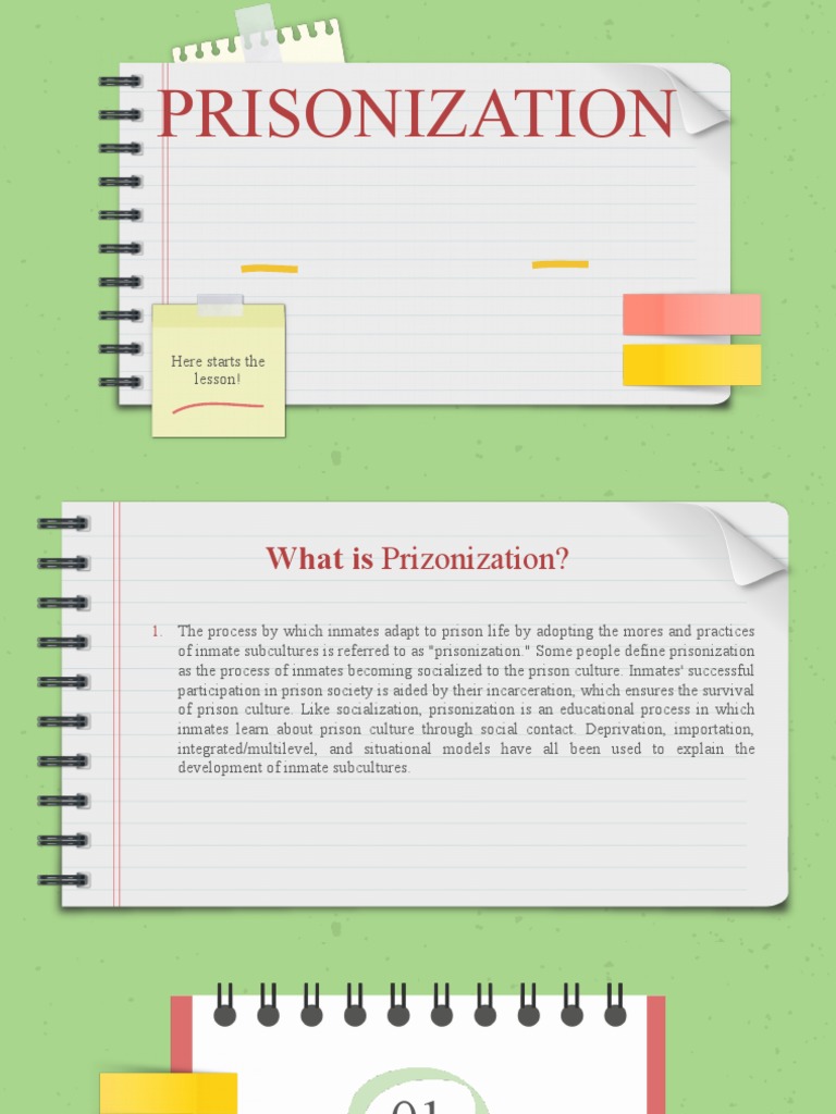 Notebook Lesson - by Slidesgo | PDF | Prison | Prisoner