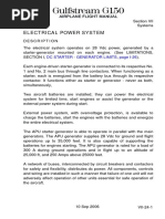 b777 ELECTRICAL SYSTEM PDF | PDF | Electric Power | Electric Generator