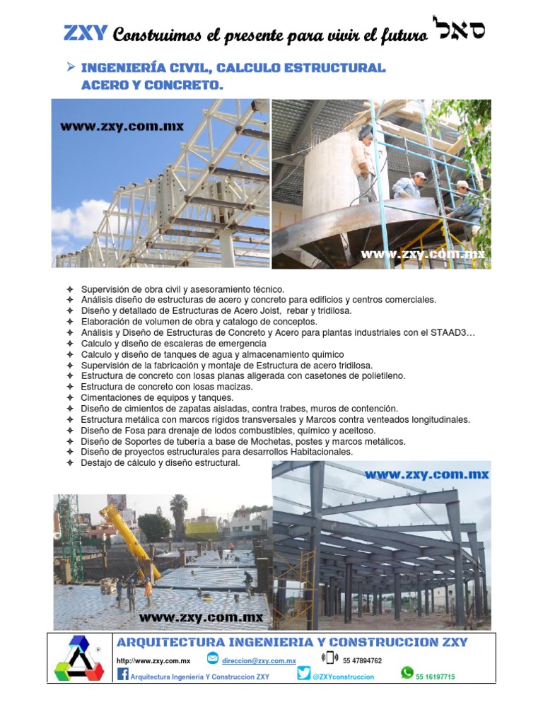 Calculo Estructural ZXY | PDF