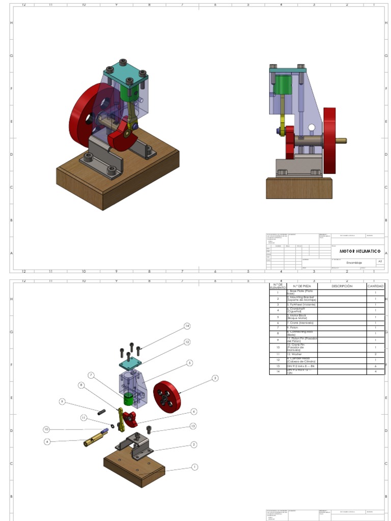 Motor Neumático | PDF | Partes de vehículo | Conversión de energía