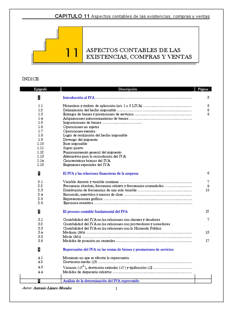 Contabilidad Financiera 11 - Aspectos Contables de Las Existencias ...