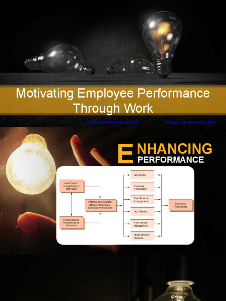 Motivating Employee Performance Through Work | PDF | Motivational ...