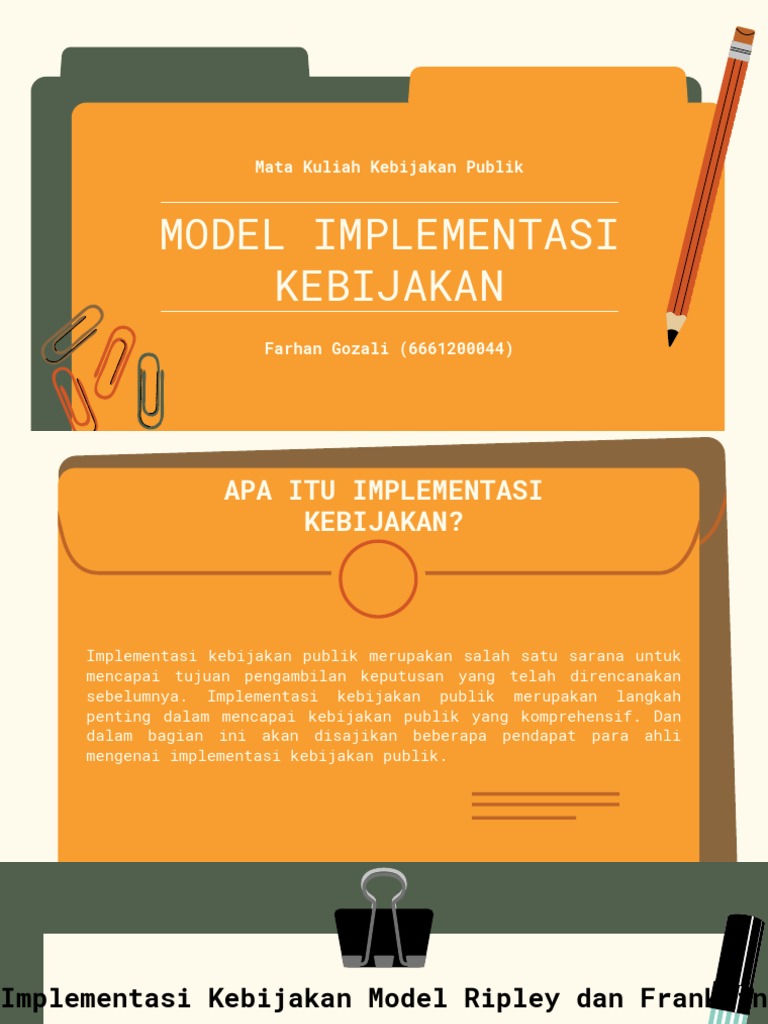 Model Implementasi Kebijakan Publik | PDF