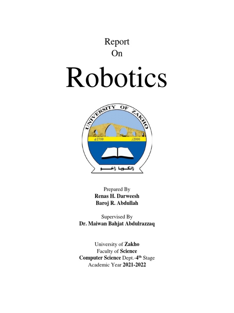 AI Robotics | PDF | Robotics | Robot