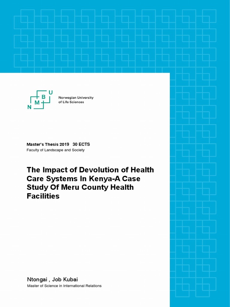 Devolution | PDF | Health Care | Hospital