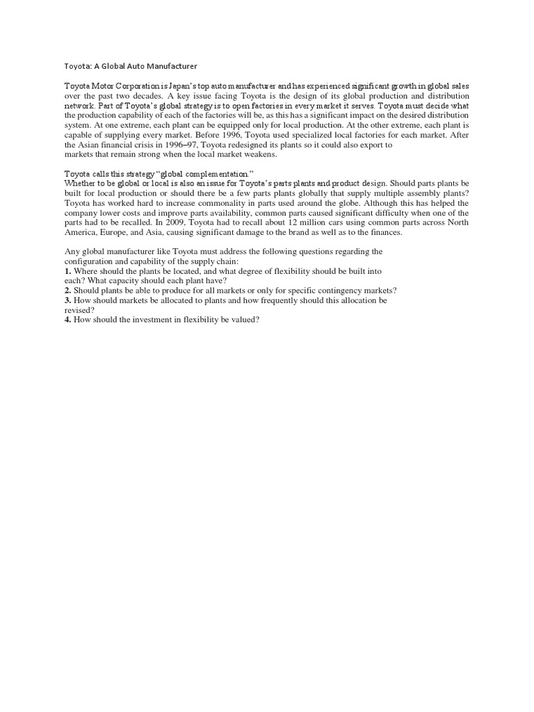 Toyota | PDF
