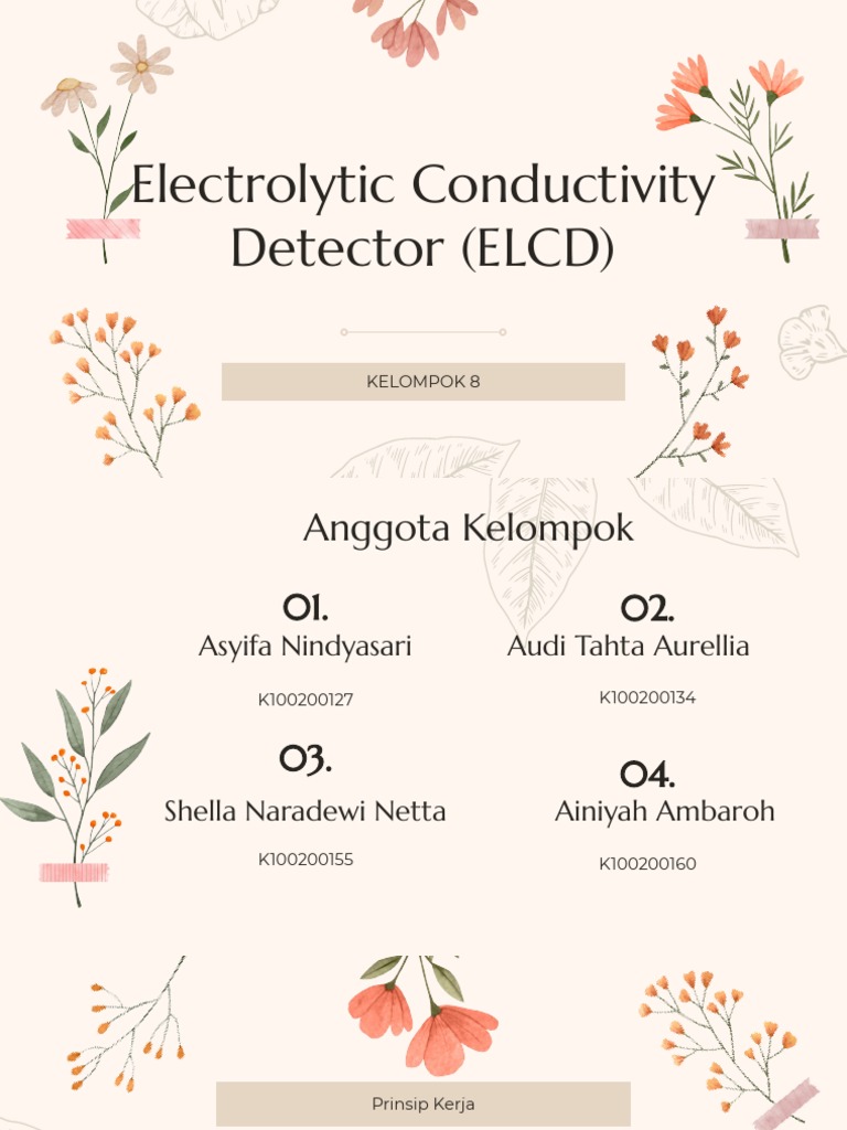 ELCD: Prinsip Kerja dan Mekanisme Detektor | PDF