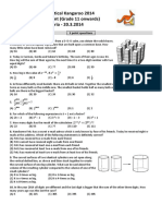 Stormersyle Mock AMC 8 | PDF | Numbers | Mathematical Objects