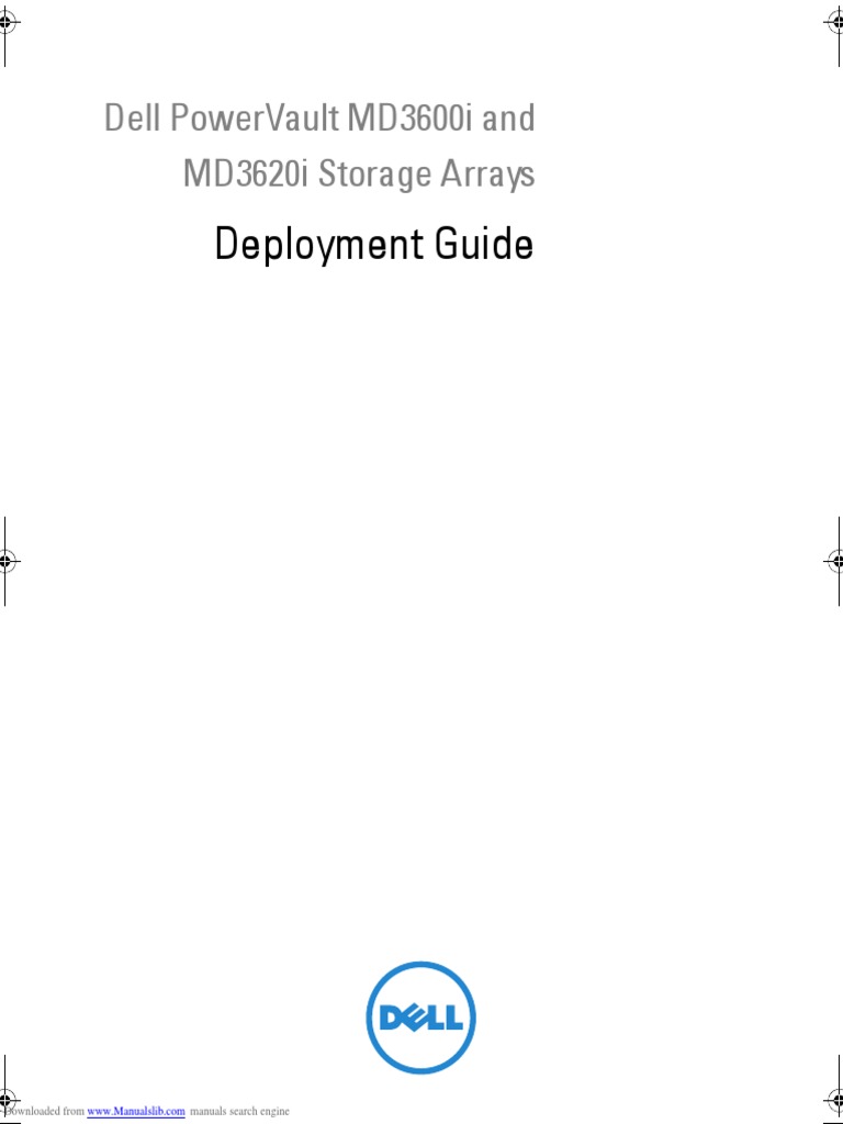 Deployment Guide: Dell Powervault Md3600I and Md3620I Storage Arrays ...
