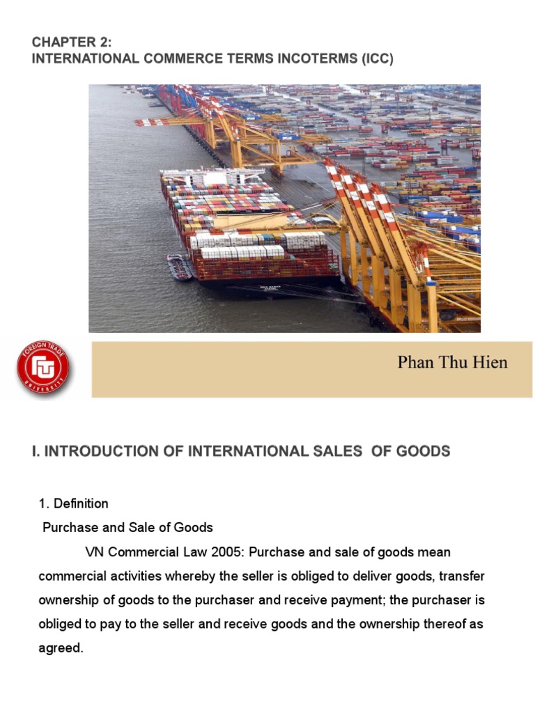 Understanding Incoterms 2020 Rules | PDF | Business Process | Business ...