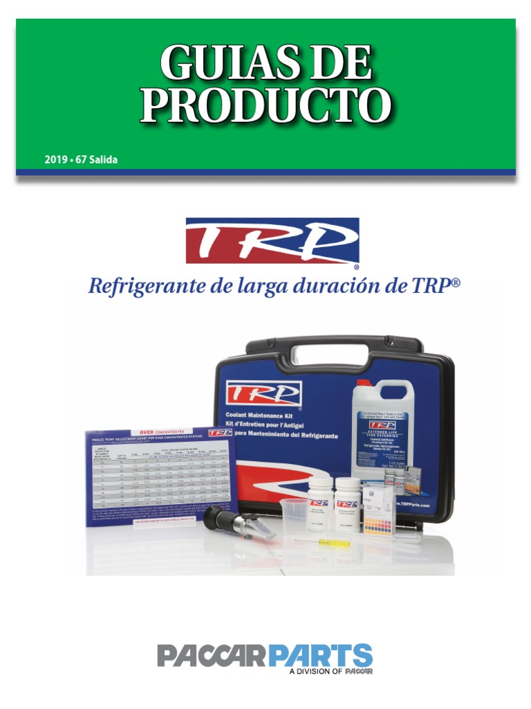 6719 - TRP Coolant 0619 - 1st | PDF | Agua | Camión