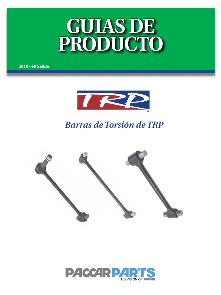 TRP Torque Rods | PDF | Neumático | Ingeniería de Transporte