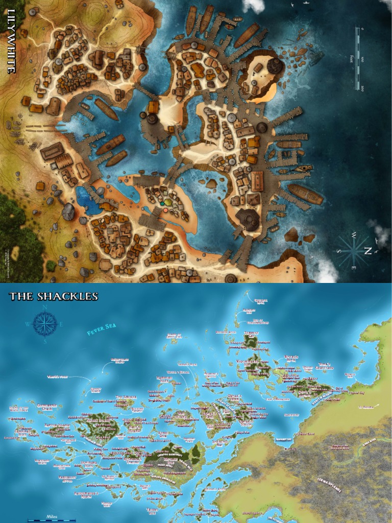 Plunder & Peril Poster Map | PDF | Physical Geography