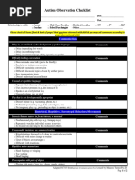 ABC Checklist - Version 2 | PDF | Social Psychology | Action (Philosophy)