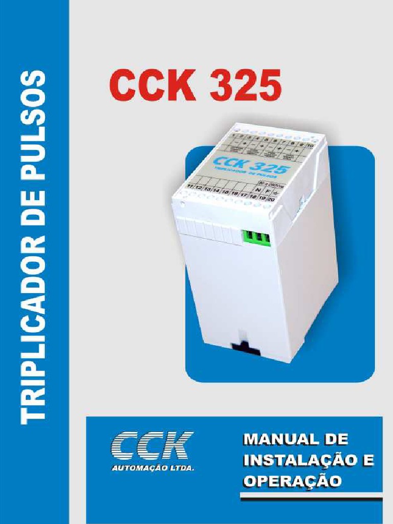 CCK 325: Triplicador de Pulsos | PDF | Automação