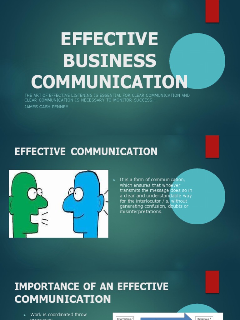 Effective Communication | PDF | Communication | Empathy