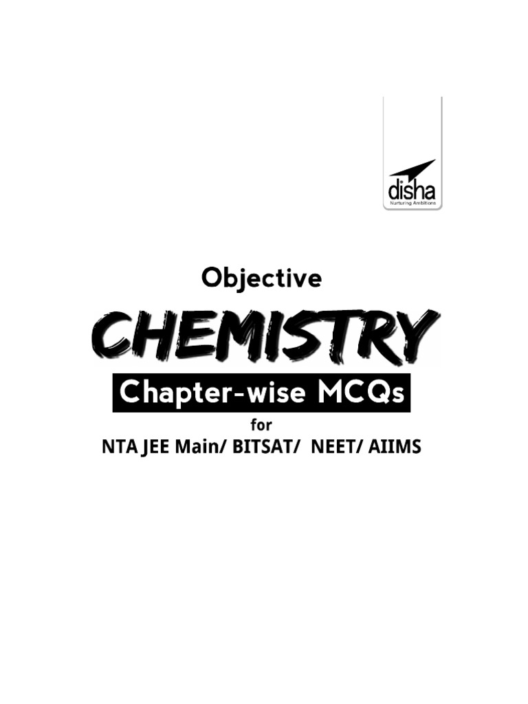 Objective Chemistry by Dheeraj Pandey | PDF | Mole (Unit) | Solution