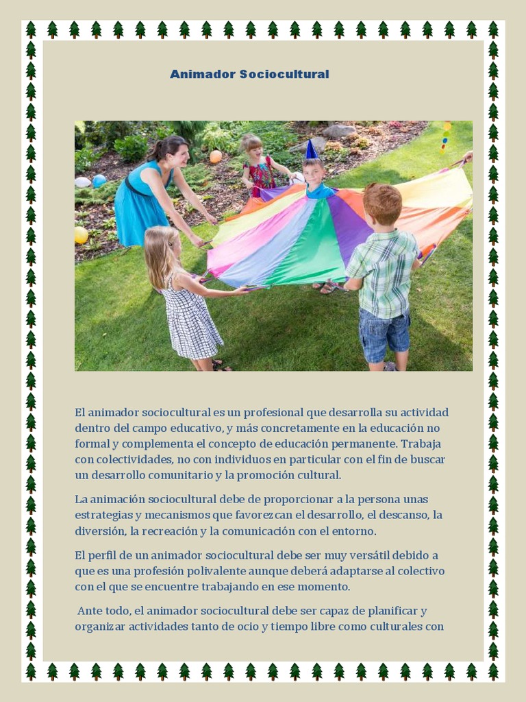 El papel del animador sociocultural en la promoción del desarrollo ...