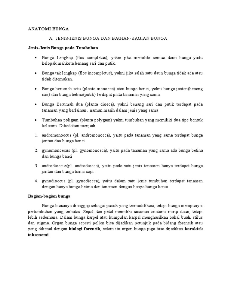 11.anatomi Bunga | PDF