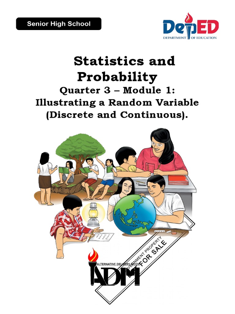 Statistics and Probability: Quarter 3 - Module 1: Illustrating A Random ...