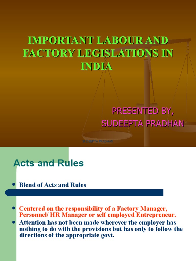 Labour Law - PPT 200-1 | PDF | Pension | Piece Work