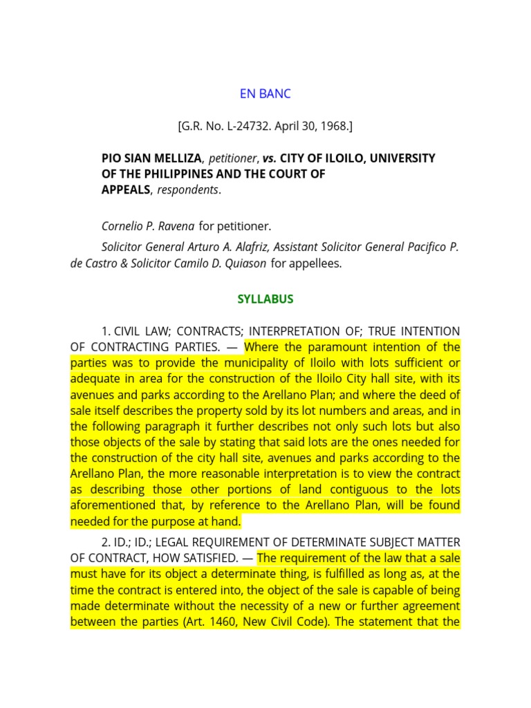 21 Melliza vs. City of Iloilo | Download Free PDF | Estoppel | Laches (Equity)