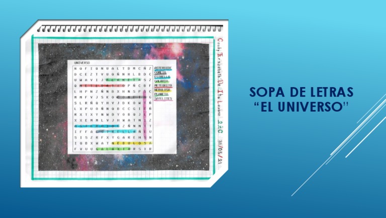 Sopa de Letras El Universo | PDF