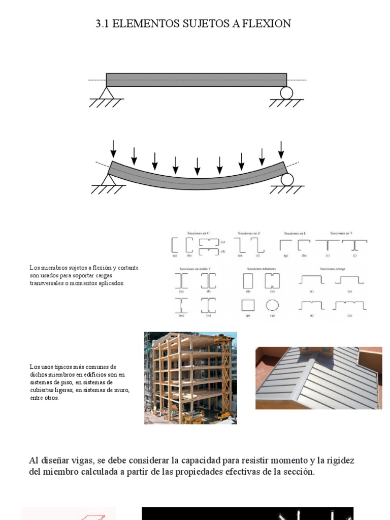 3.1 Elementos Sujetos A Flexion | PDF