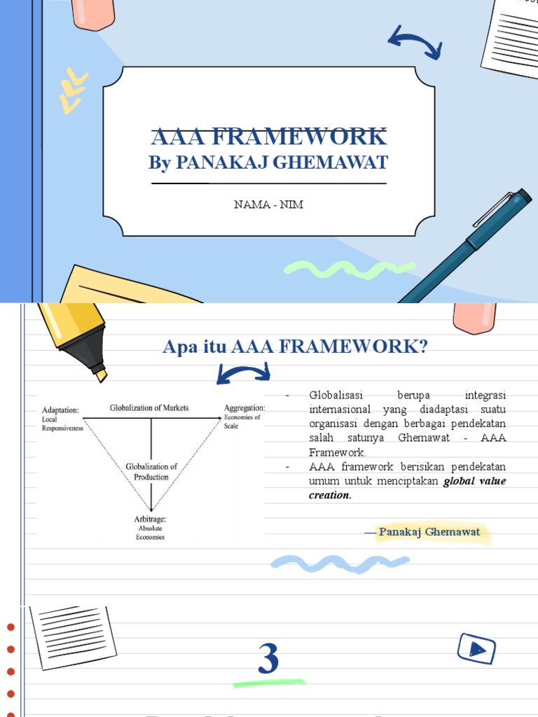 AAA Framework Dari Pankaj Ghemawat | PDF
