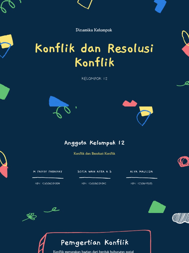 Konflik Dan Resolusi Konflik | PDF