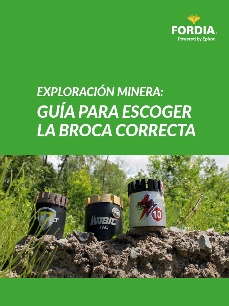 Fordia MineralExploration Guidetochoosingtherightcorebit - ESP | PDF ...
