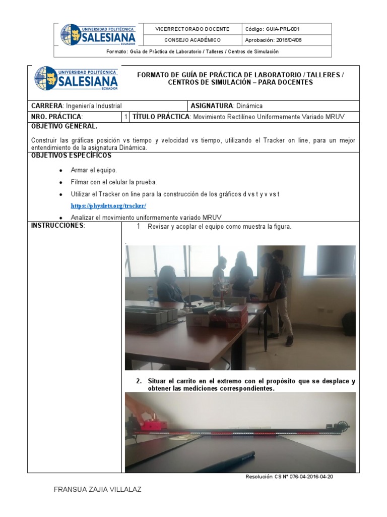 Pràctica TRACKER FRANSUA ZAJIA | PDF