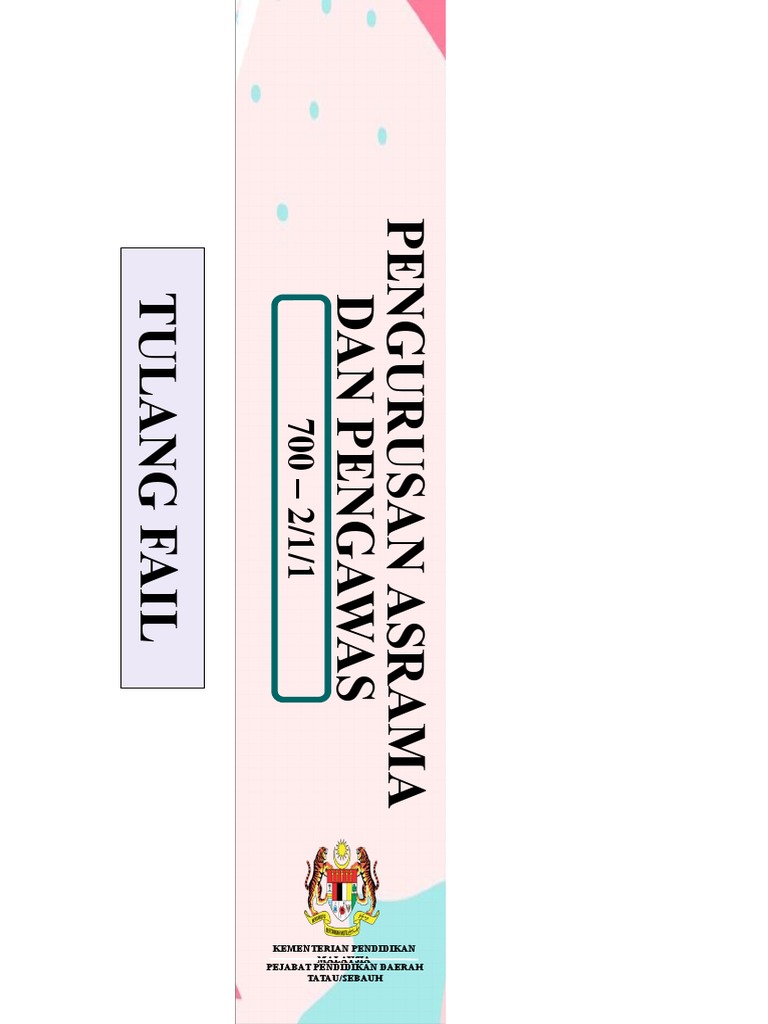 FAIL HAL EHWAL MURID 2021 - Sisipan Folder | PDF