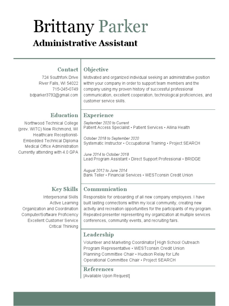 Brittany Dawn Resume | PDF