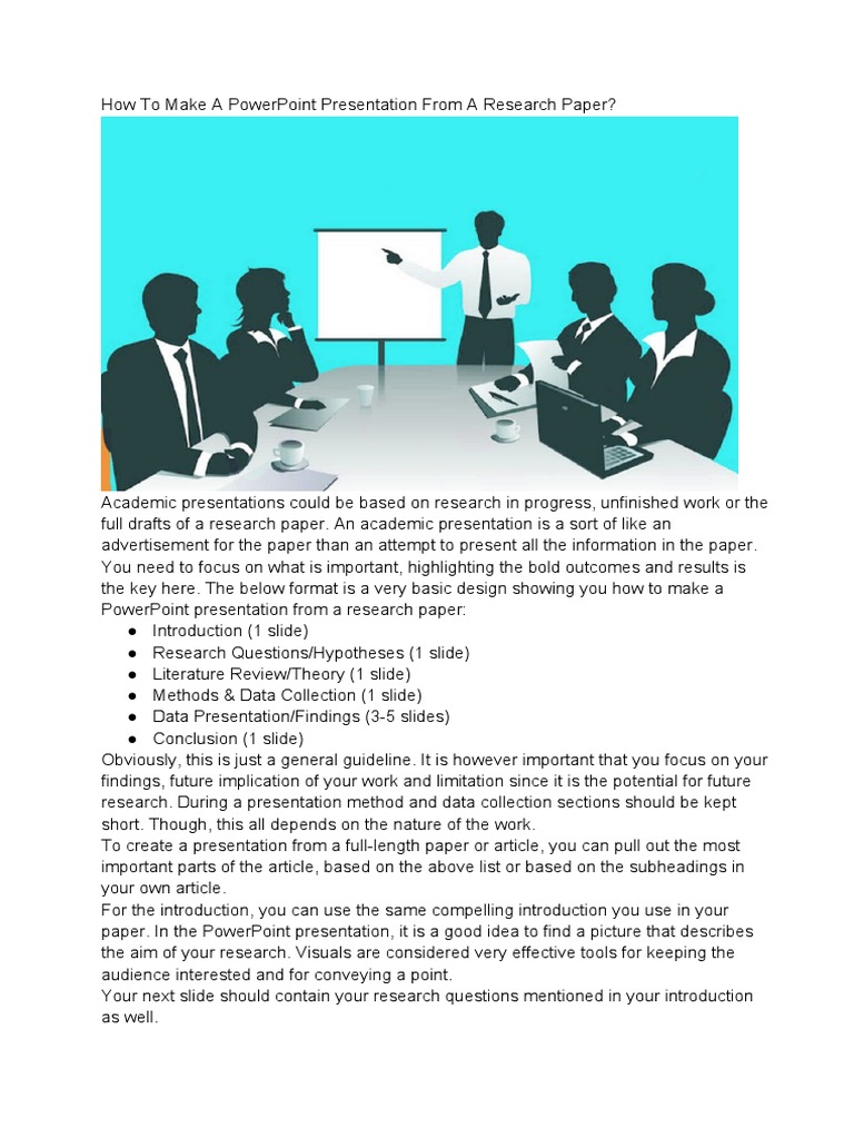 Creating Effective Research Presentations | PDF | Interview | Data