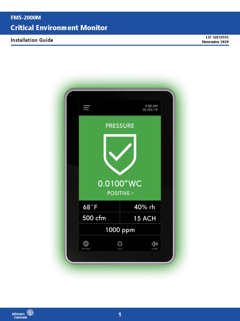 Installation Instructions For FMS-2000M Series | PDF | High Voltage ...
