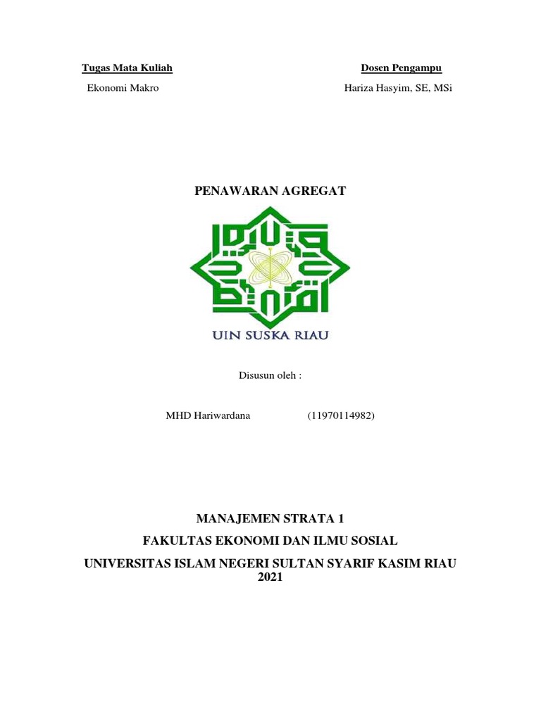 Inflasi Pengangguran Dalam Kurva Philips | PDF