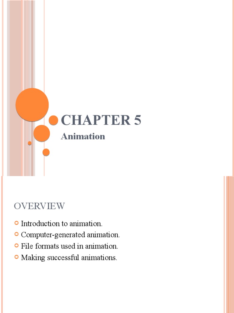 Chapter 5 Animation Pdf 3 D Computer Graphics Animation