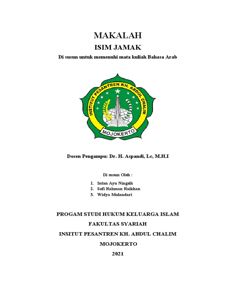 Isim Jamak | PDF