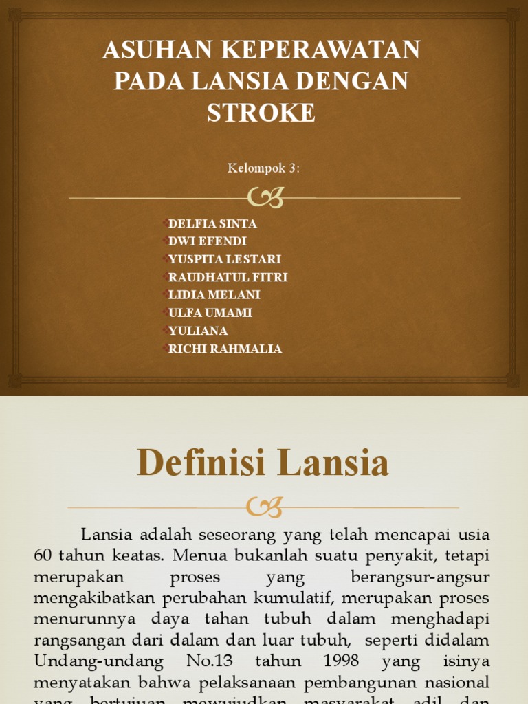 Askep Stroke | PDF