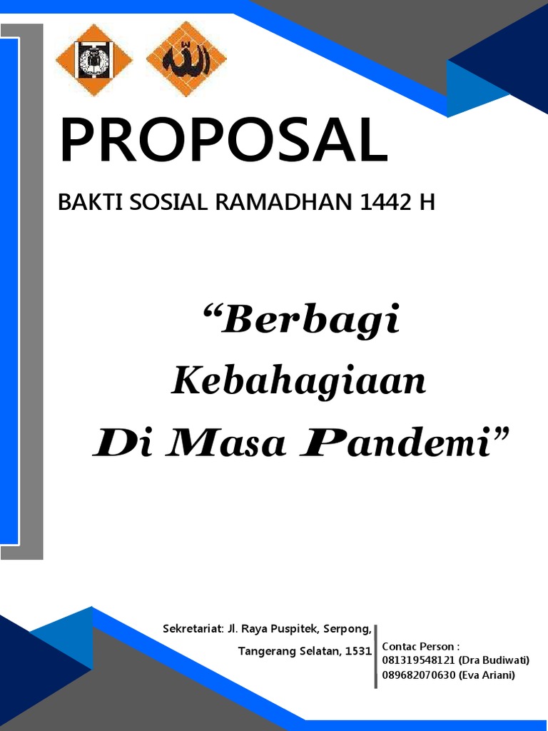 Proposal Baksos Ramadhan 1442 H ITI | PDF