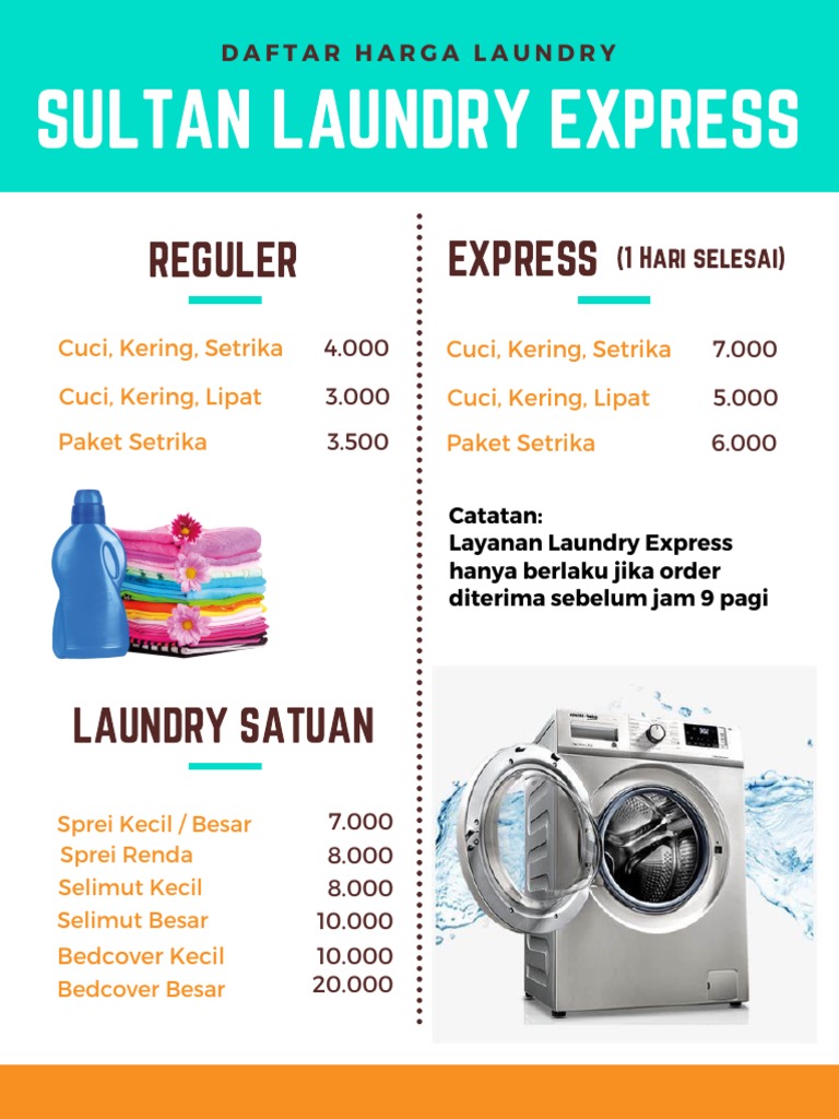 Laundry Pricelist | PDF