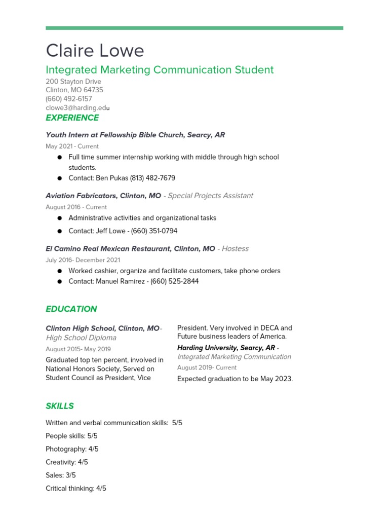 Copy of Resume | PDF | Career & Growth | Business