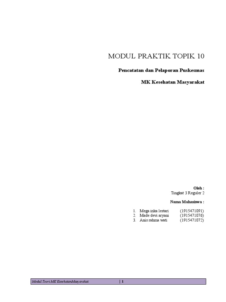 Stimulasi Dini untuk Tumbuh Kembang Anak | PDF