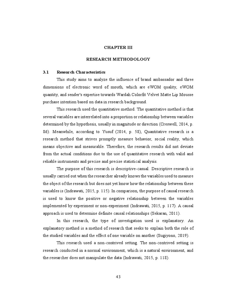 Research Methodology | PDF | Structural Equation Modeling | Validity (Statistics)