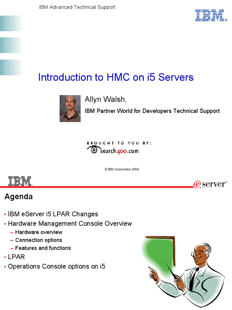 Introduction To HMC On I5 Servers: Allyn Walsh | PDF | Ibm System I ...
