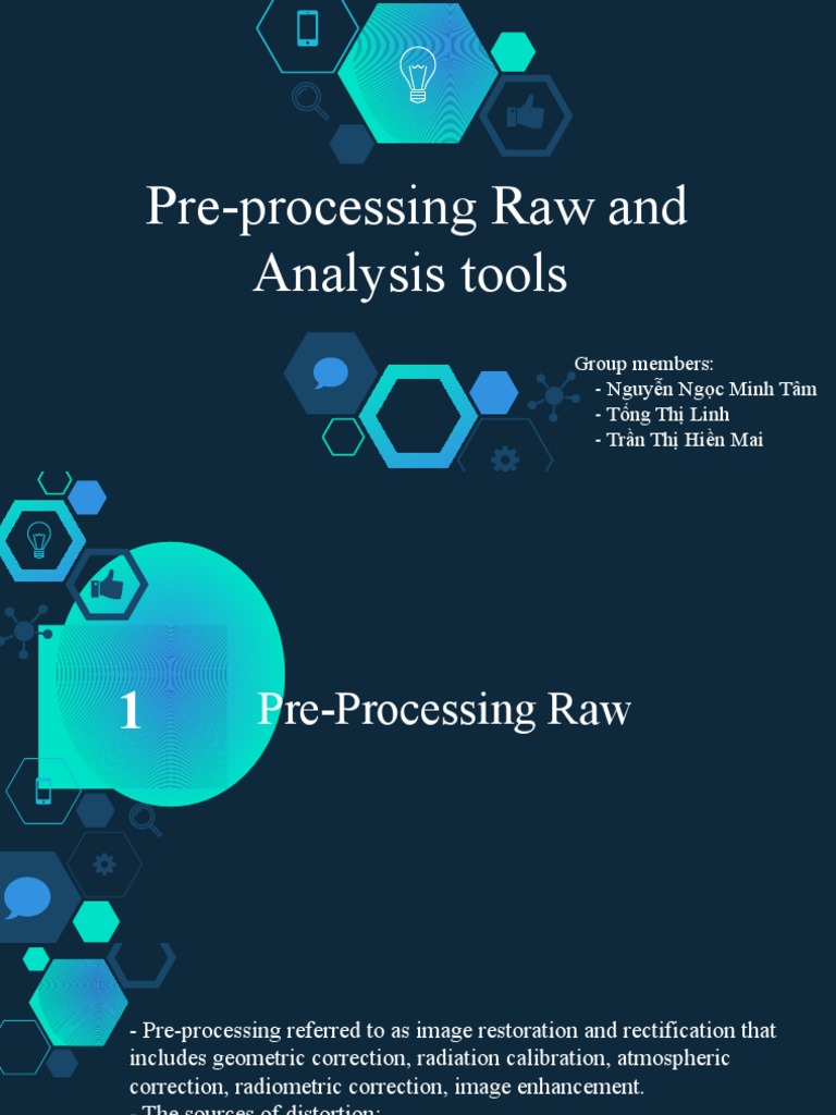 Pre Processing and Analysis Tools | PDF | Geographic Information System ...