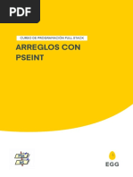 Dimensiones (Arrays o Arreglos) PseInt | PDF | Métodos y materiales de ...