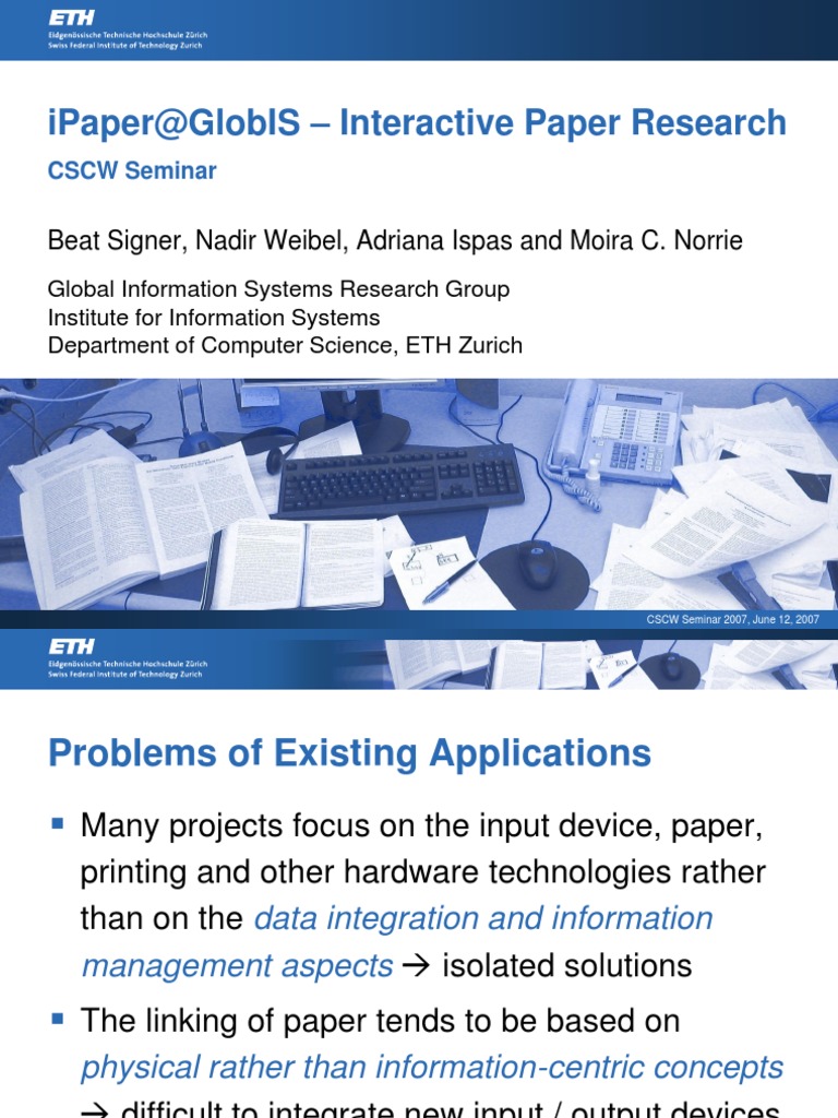 iPaper@GlobIS - Interactive Paper Research | PDF | World Wide Web ...