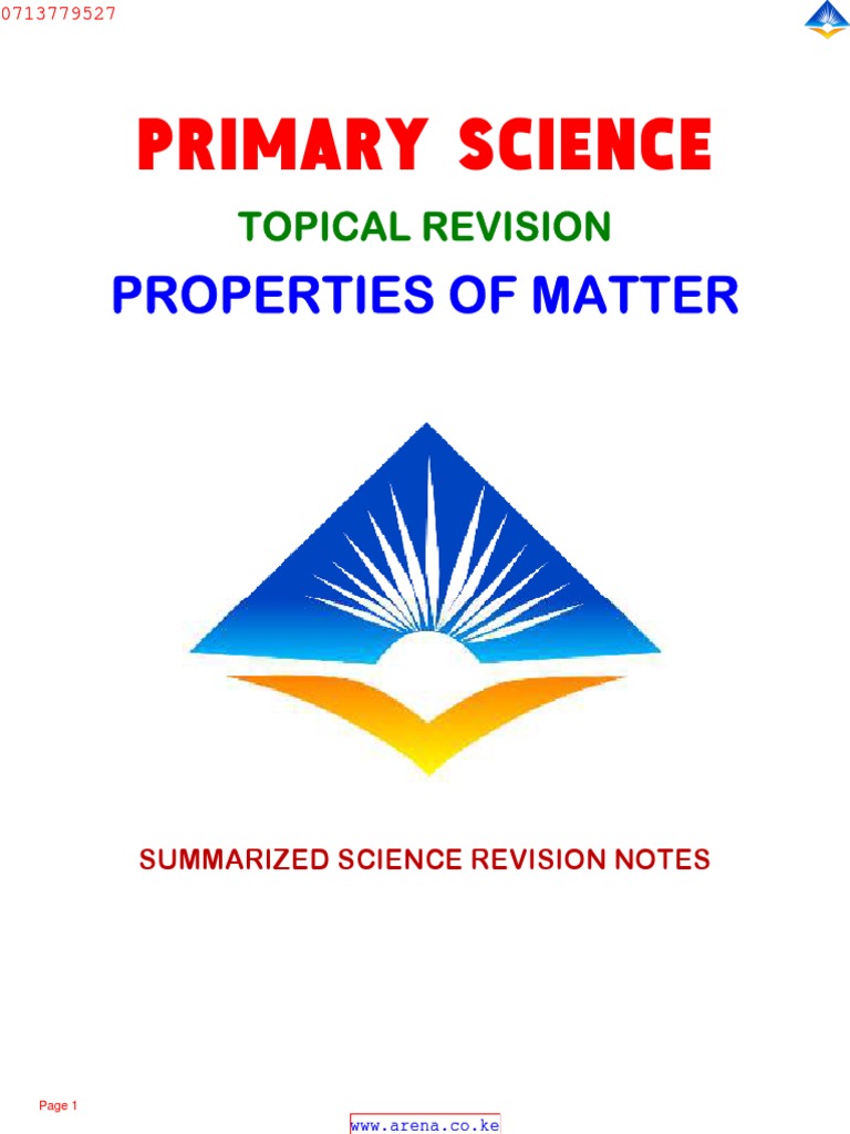 Science - Properties of Matter | PDF | Solution | Liquids